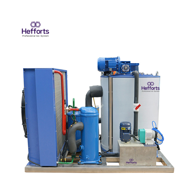 3tons yield per 24hrs fresh water flake ice machine