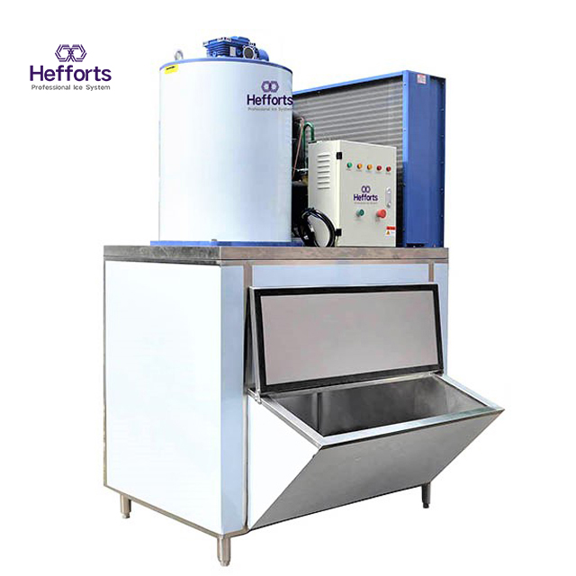 3tons yield per 24hrs fresh water flake ice machine